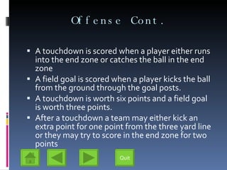 The Beginners Guide To Football | PPT