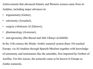 The Bell Curve of Arabic Civilization. Arabic influence on Spanish. | PPTX