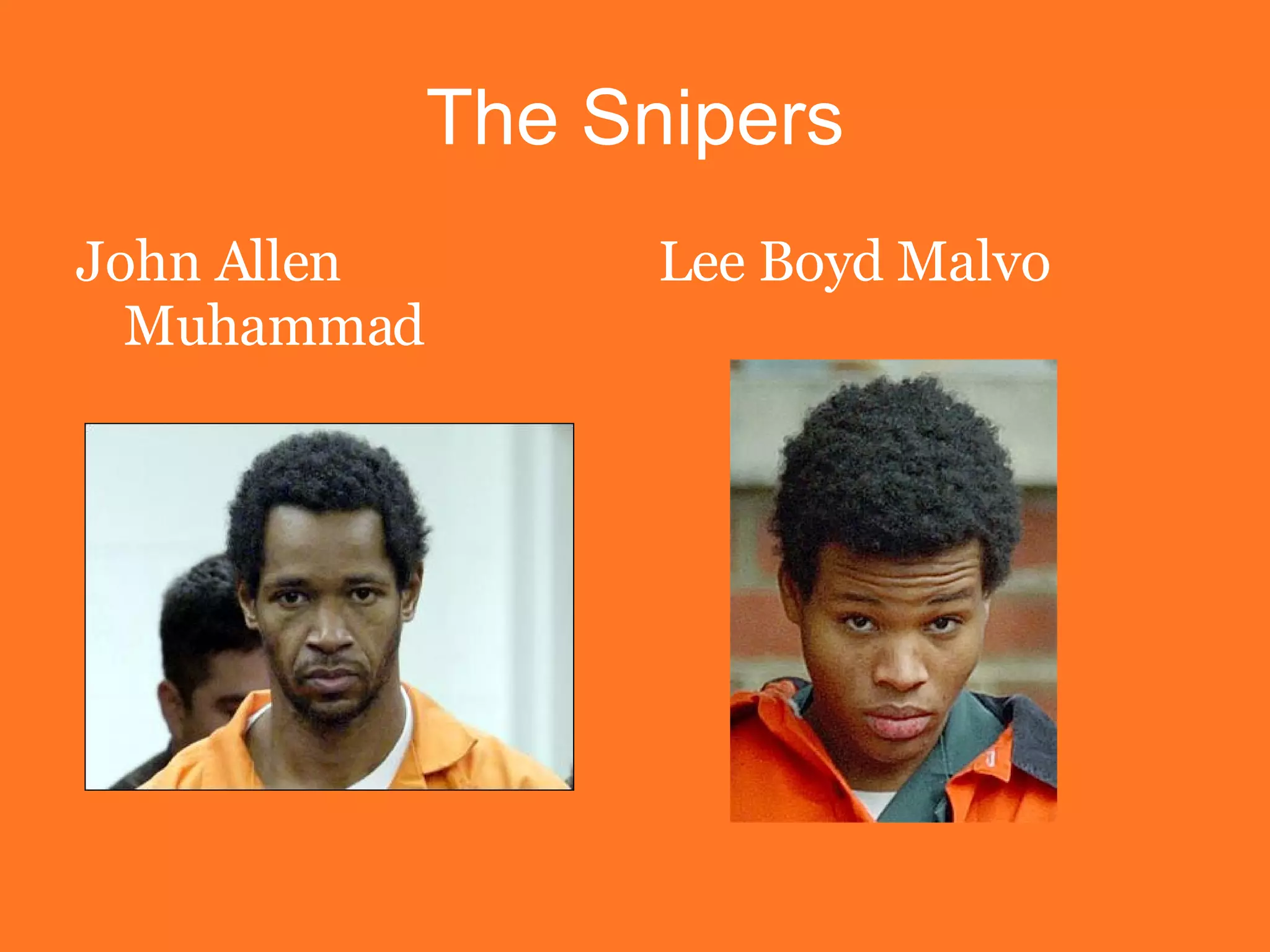 The Beltway Snipers | PPT