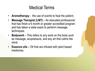The Benefits Of Massage Therapy | PPT