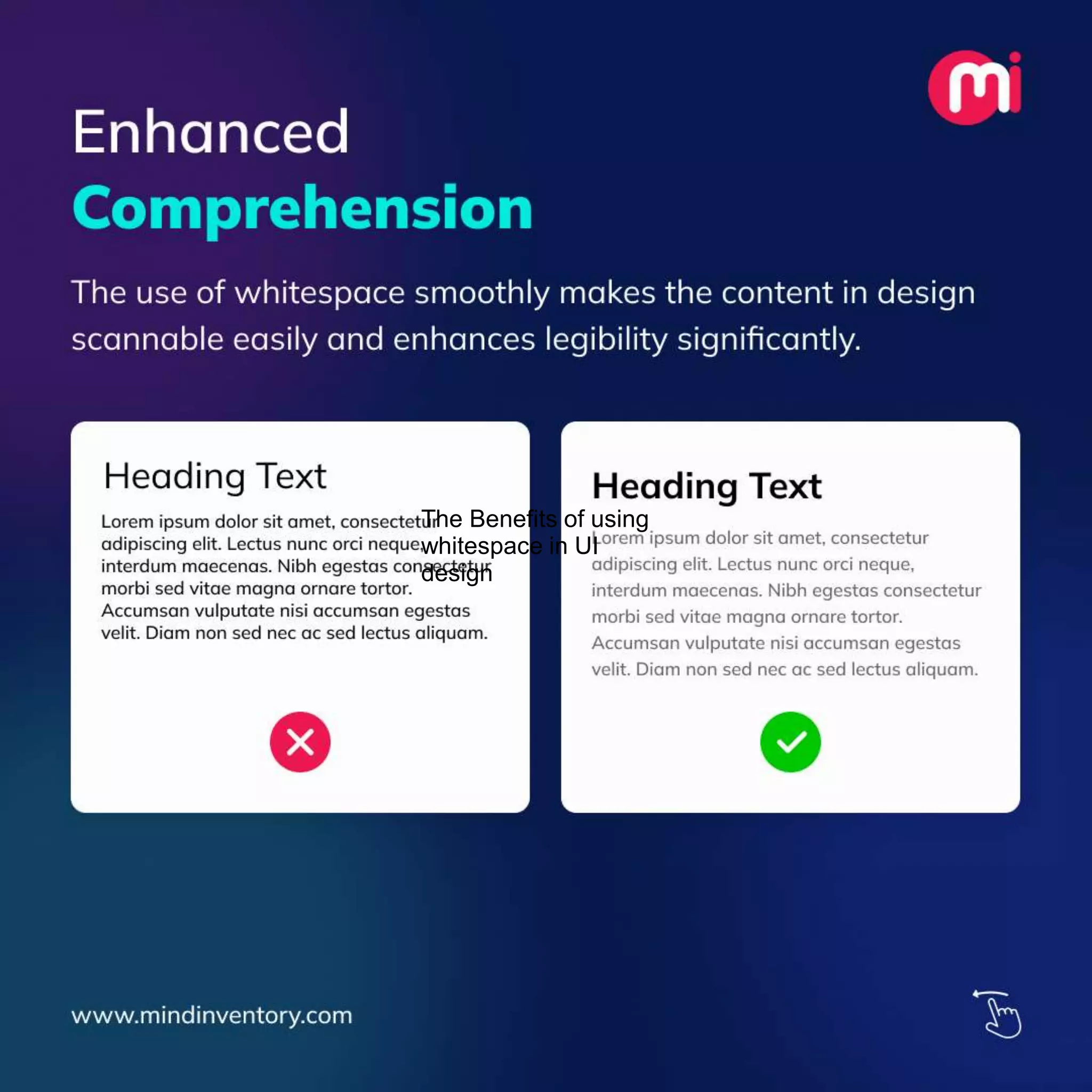 The Benefits of Using White Space in UI Design | PDF
