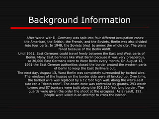 The Berlin Wall | PPT