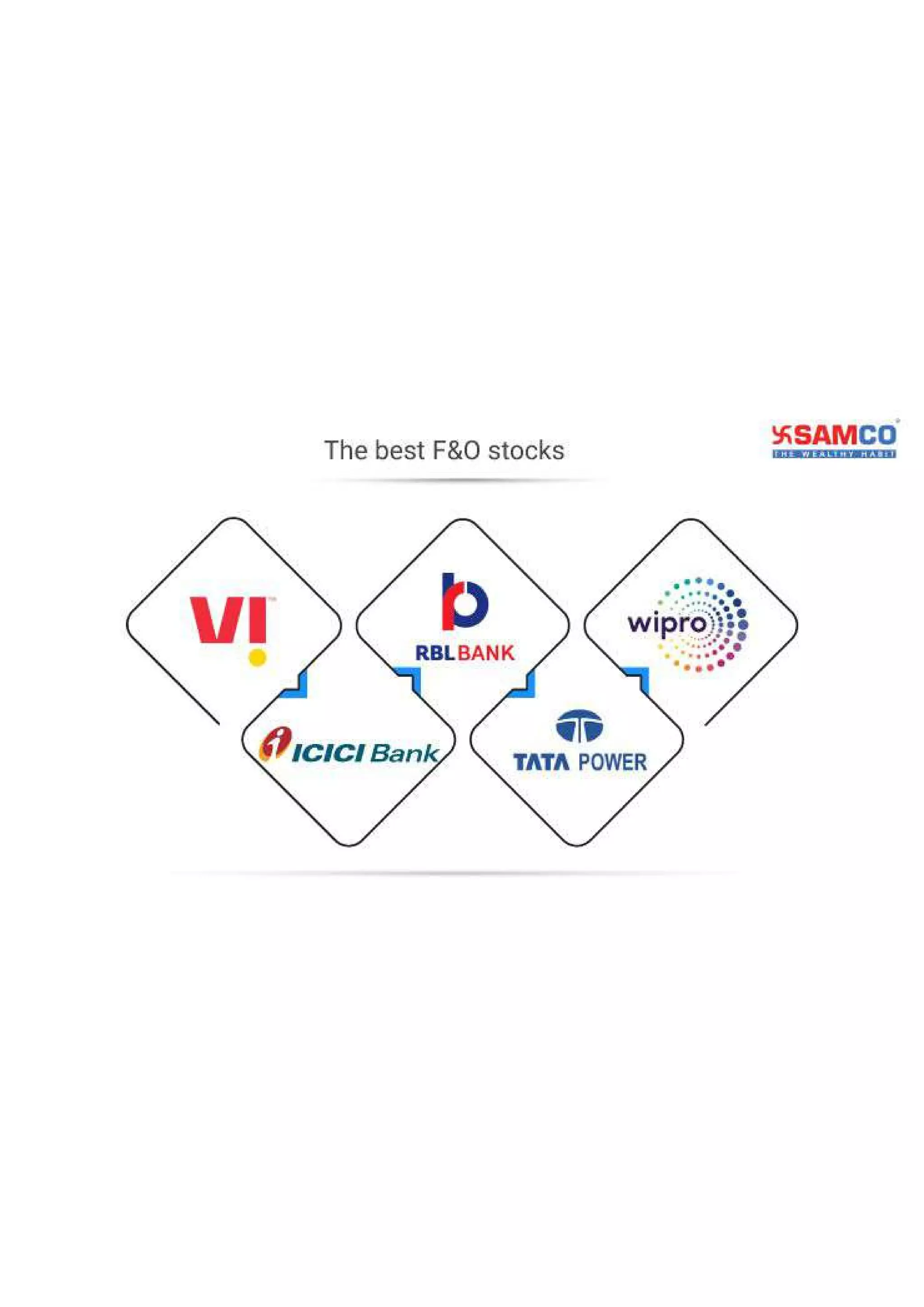 F&O Stock List – The Three Golden Rules for Selecting F&O Stocks | PDF
