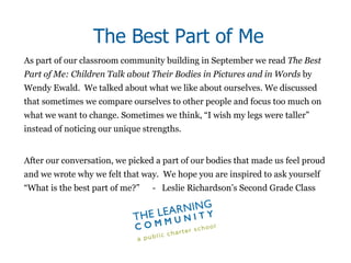 The Best Part Of Me | PPT
