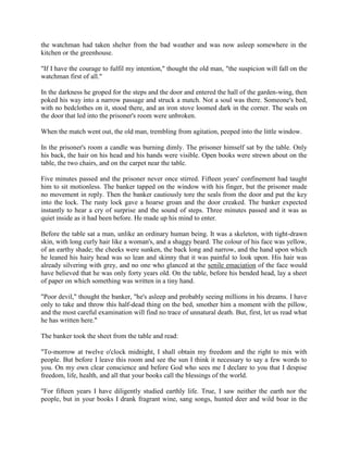 The bet by aton chekov | PDF