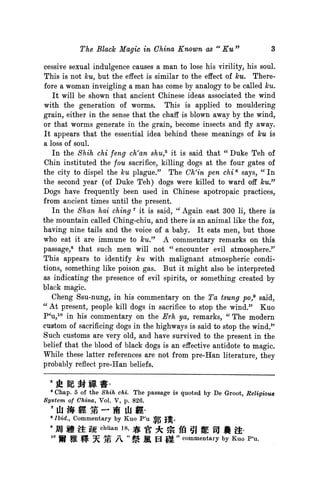 The Black Magic In China Known As Ku | PDF