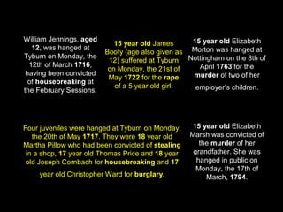 The Bloody Code | PDF