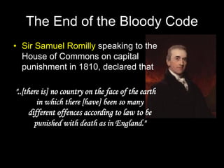 The Bloody Code | PDF