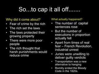 The Bloody Code | PPT