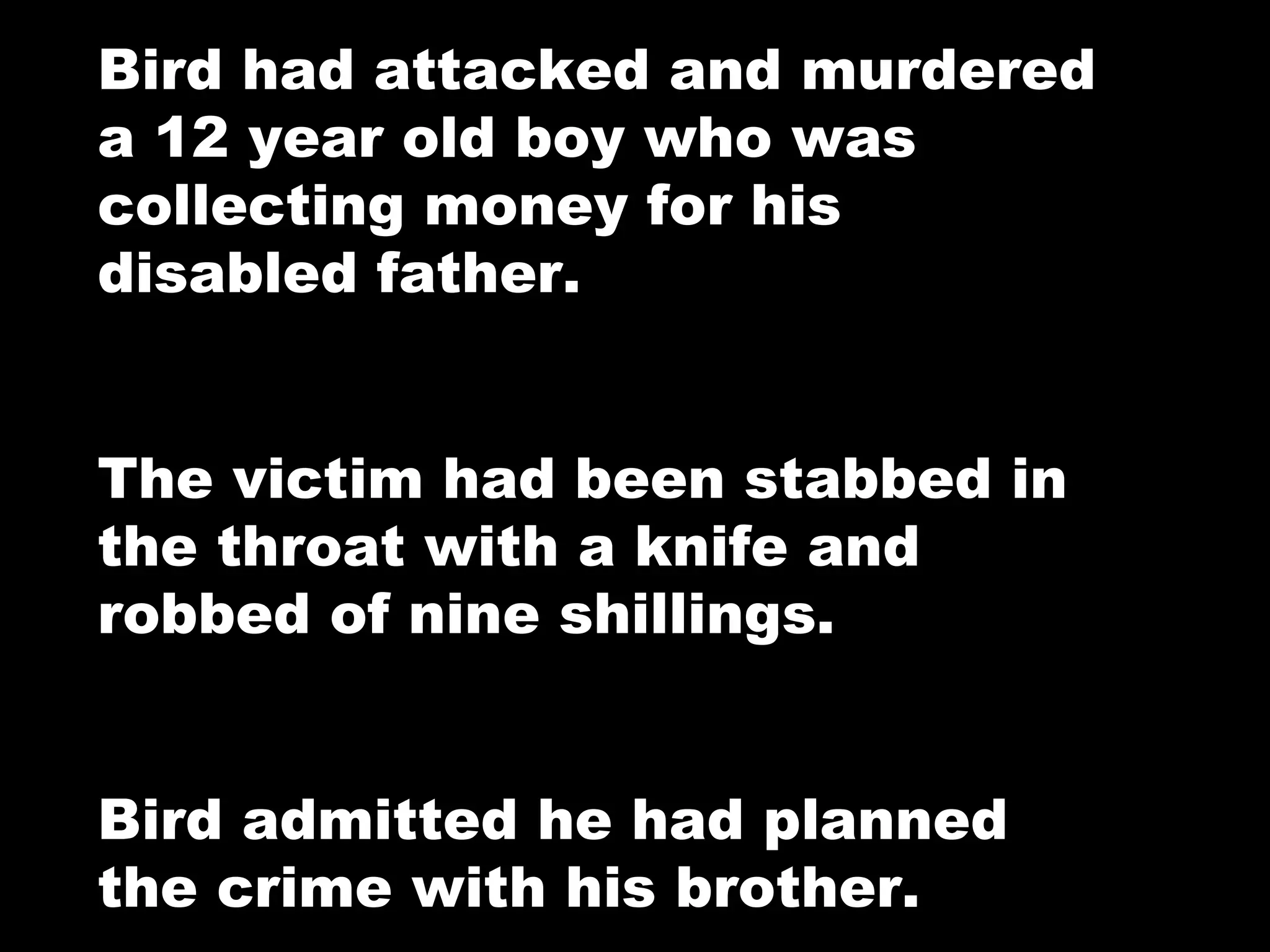 The Bloody Code | PPT