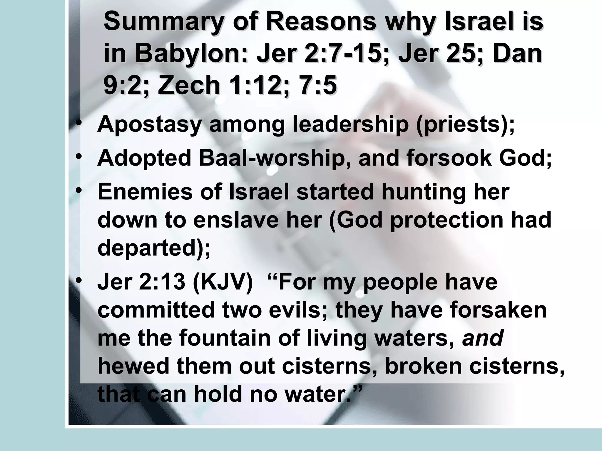 The Book of Daniel: Summary of Apocalyptic & Narrative Sections | PPT