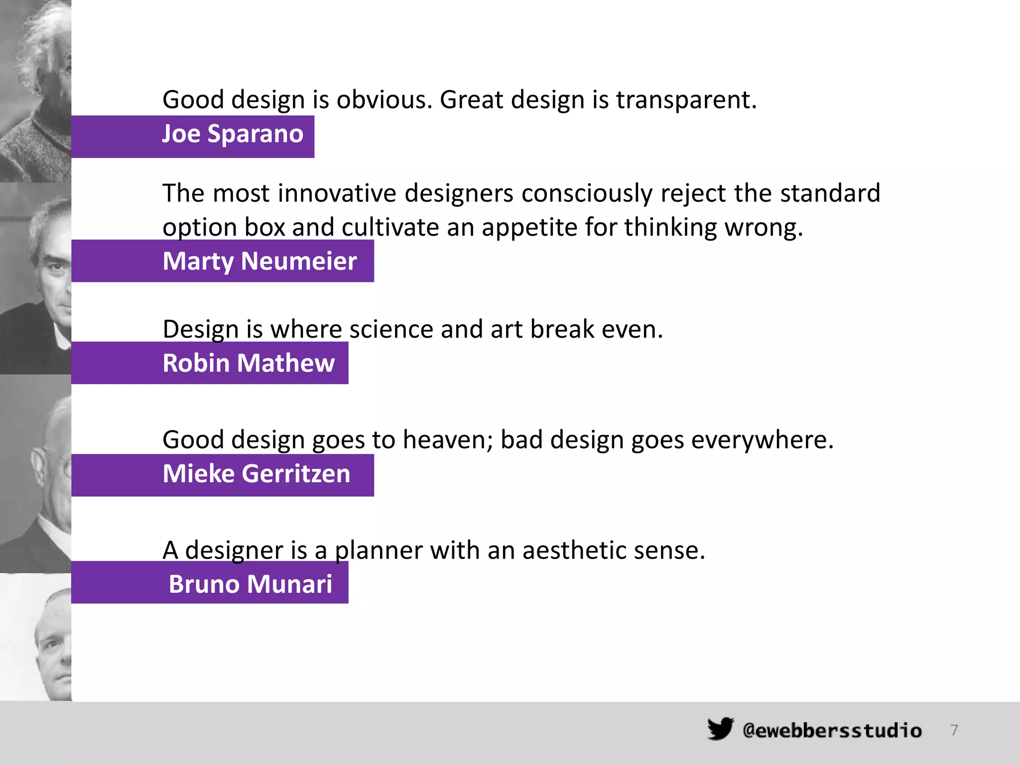 The book of design quotes - more than 100 inspirational quotes | PDF
