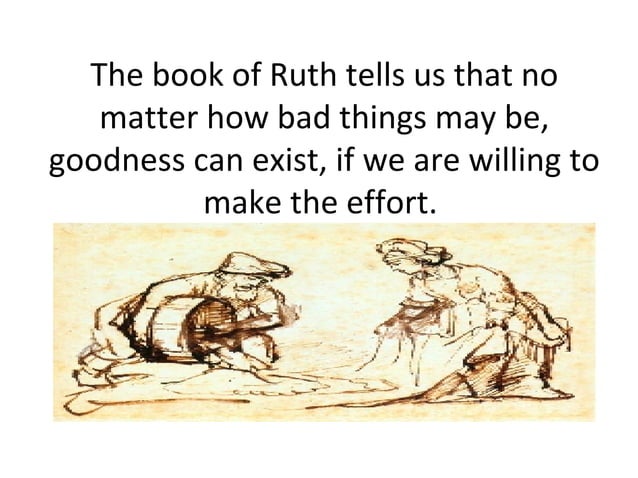 The Book Of Ruth | PPT