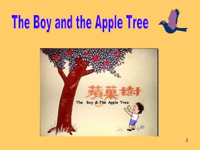The Boy and The Apple Tree...A Touching Story | PPT | Woodworking ...