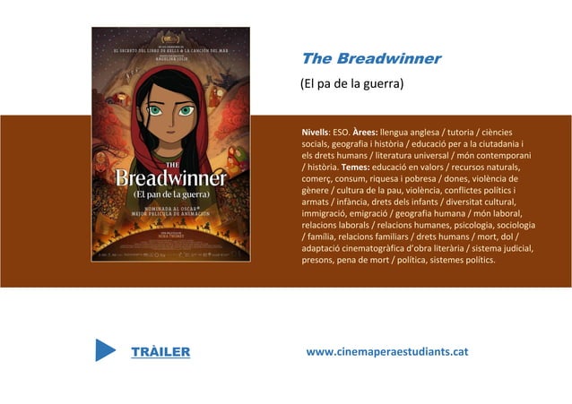 The Breadwinner Activity Pack | PDF