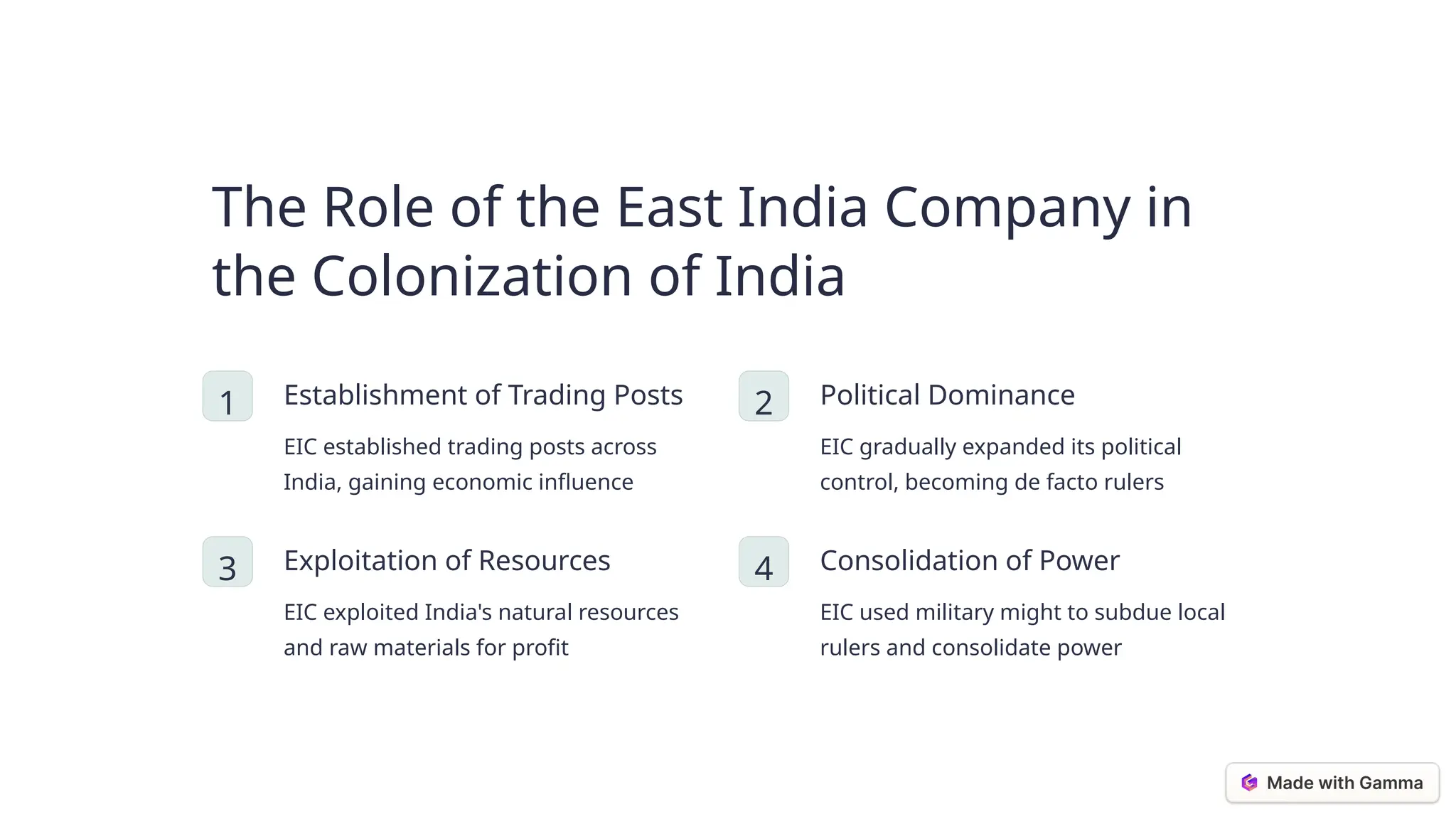 The-British-in-India.pptx a derailed review | PPTX