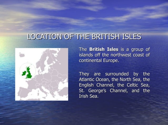 The British Isles Presentation | PPS
