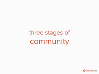 The Building Blocks of Community | PDF