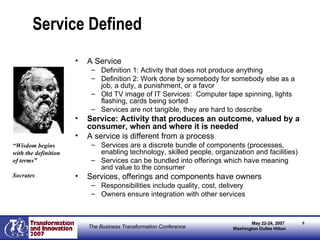 The Business of IT: Understanding ITIL and How to Run IT as a Business ...