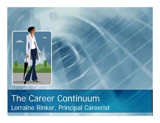 The Career Continuum | PDF | Career Advice | Careers