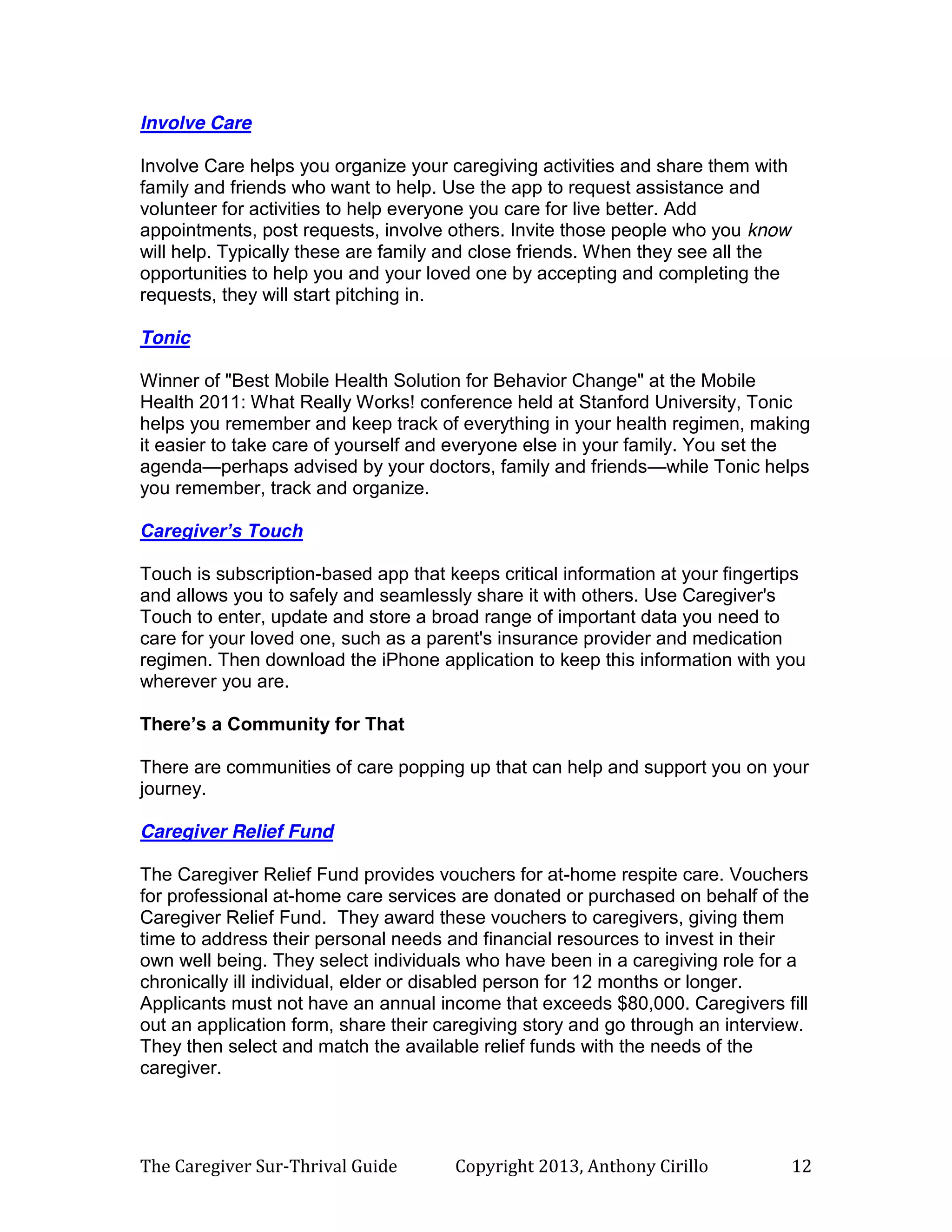 Caregiving Guide | PDF