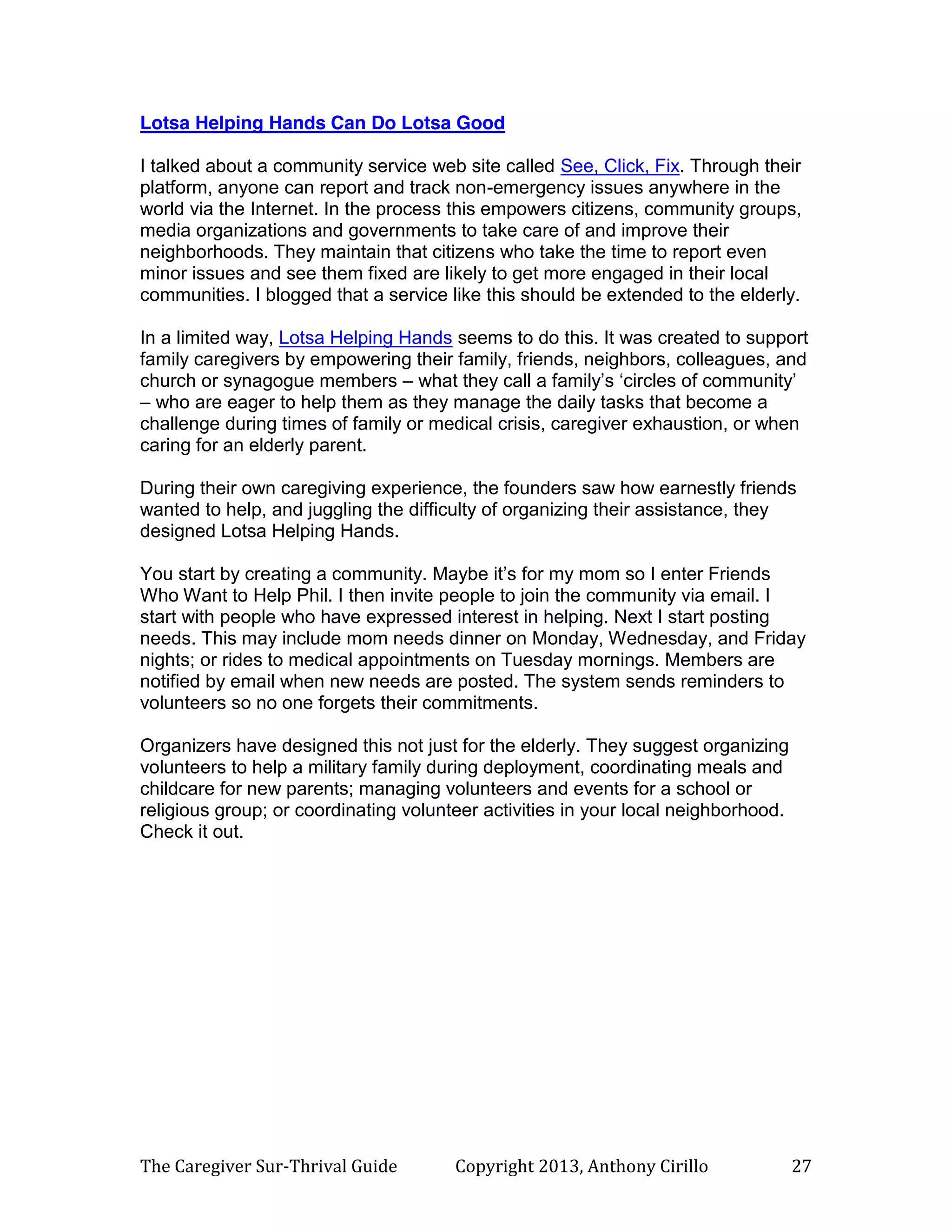 Caregiving Guide | PDF