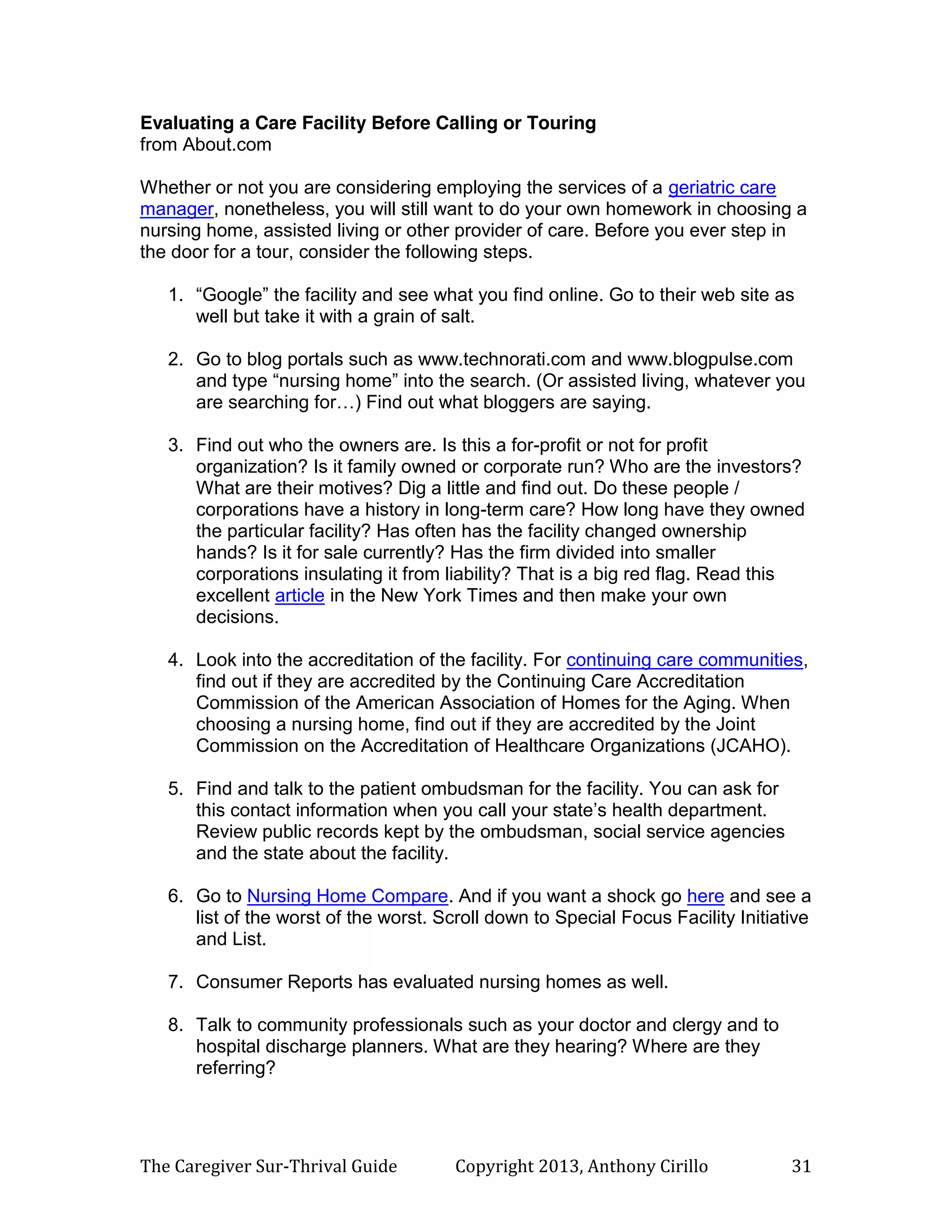 Caregiving Guide | PDF