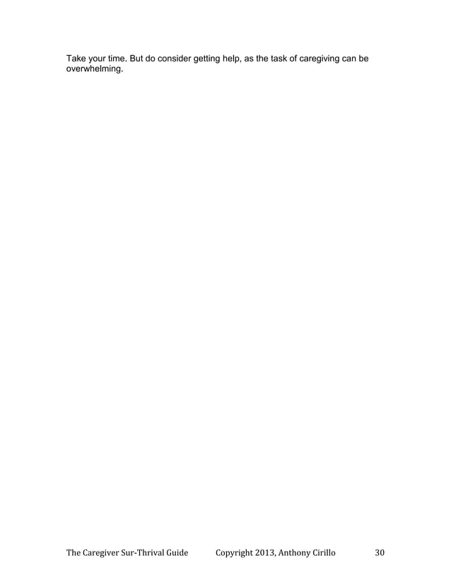 Caregiving Guide | PDF