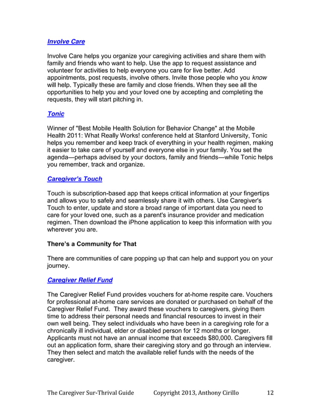 Caregiving Guide | PDF