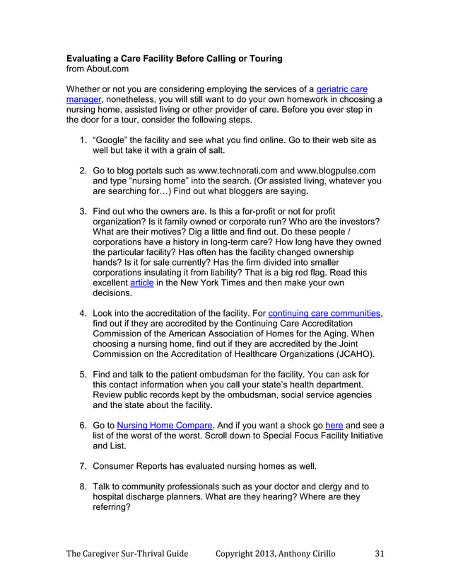 Caregiving Guide | PDF