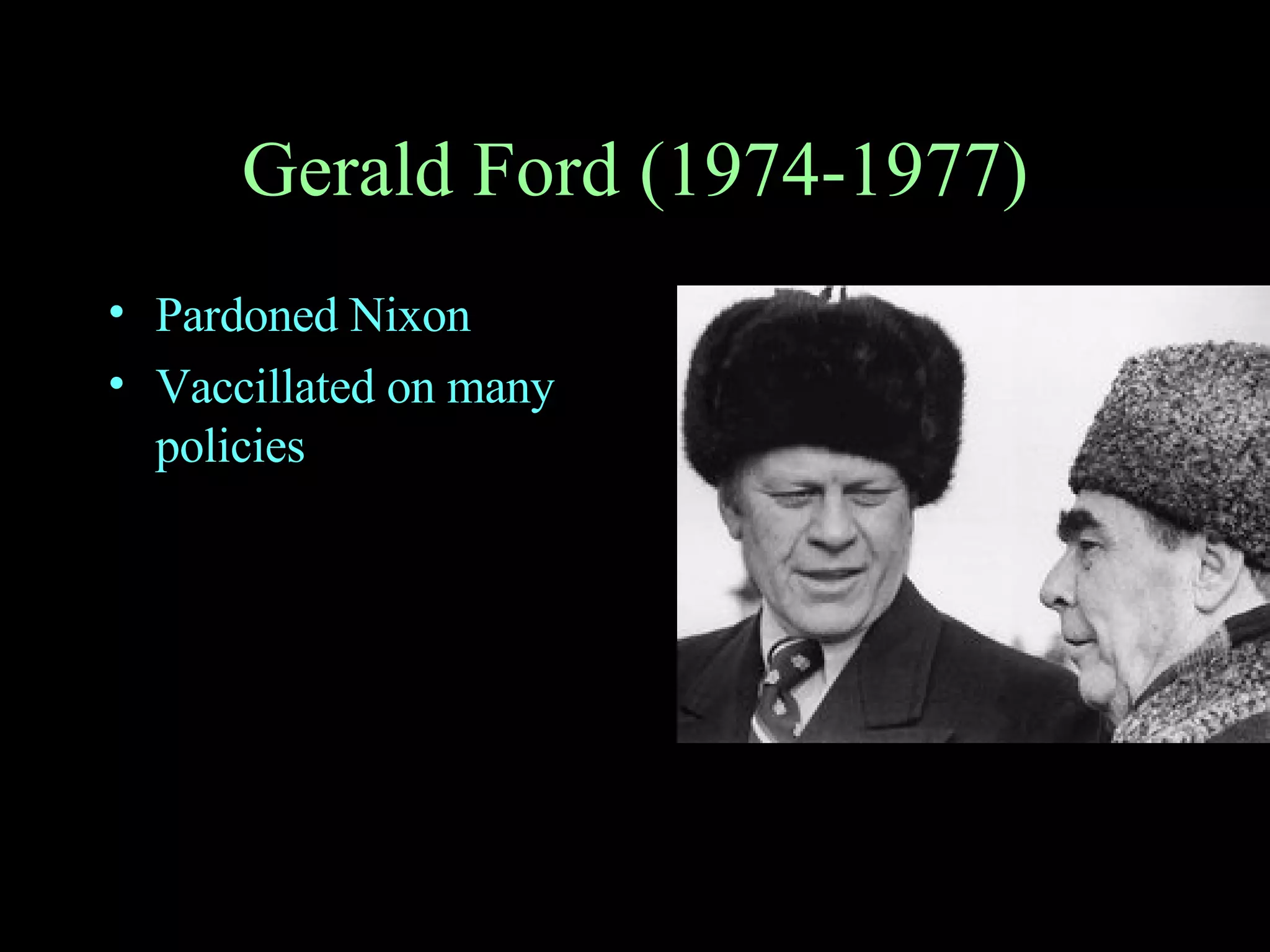The Carter And Reagan Years | PPT