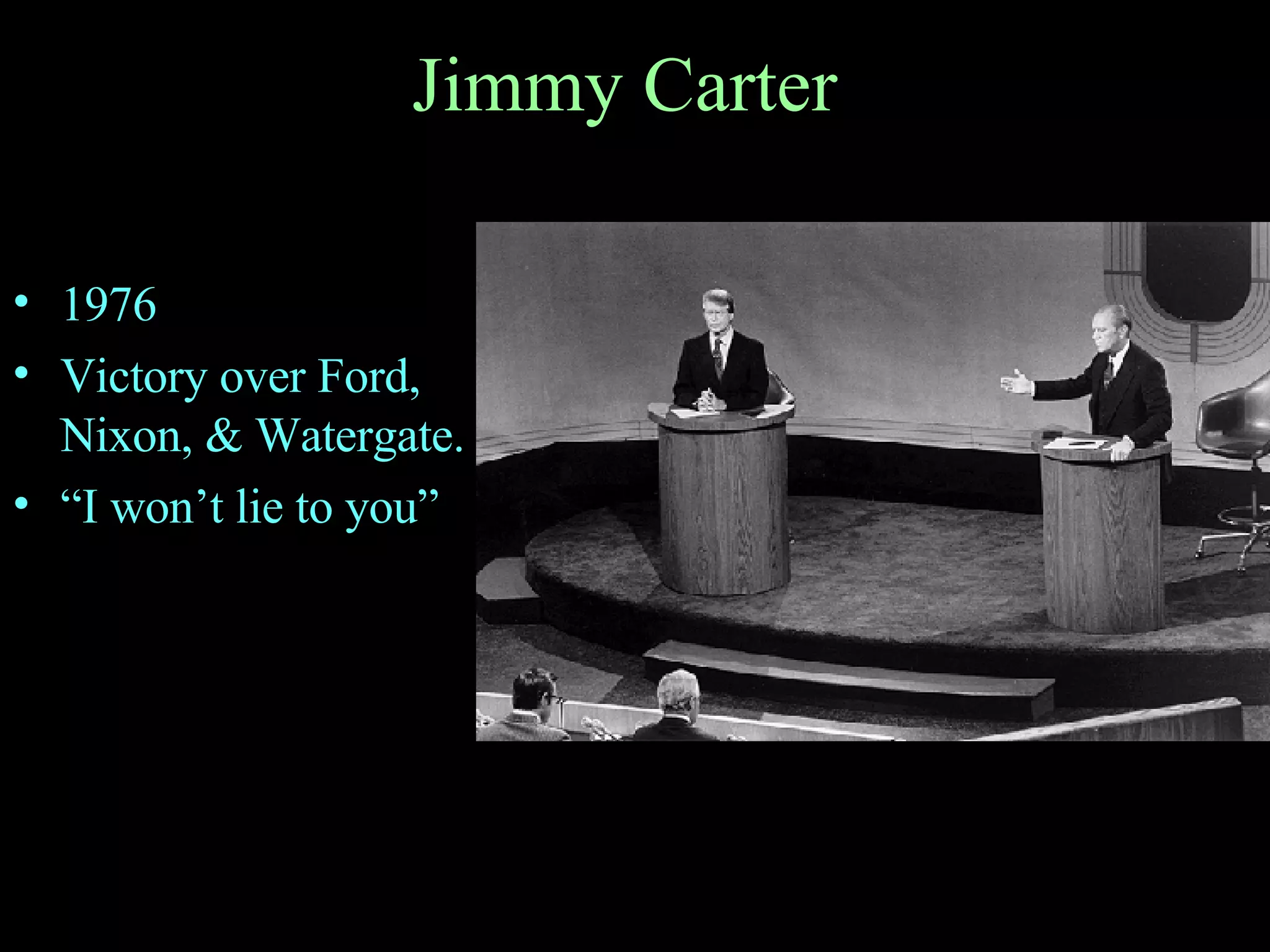 The Carter And Reagan Years | PPT