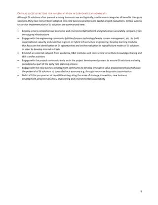 The Case for Green Infrastructure | PDF