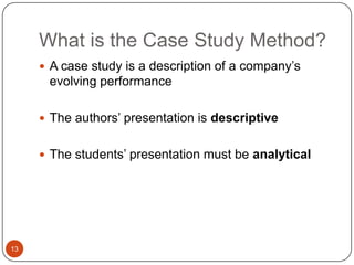 The Case Study Method | PPTX