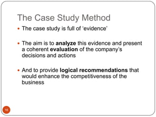 The Case Study Method | PPT