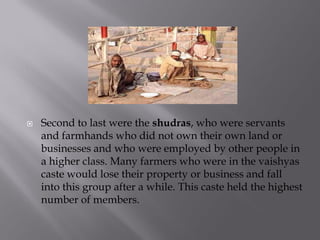 The Caste System Of Ancient India | PPT