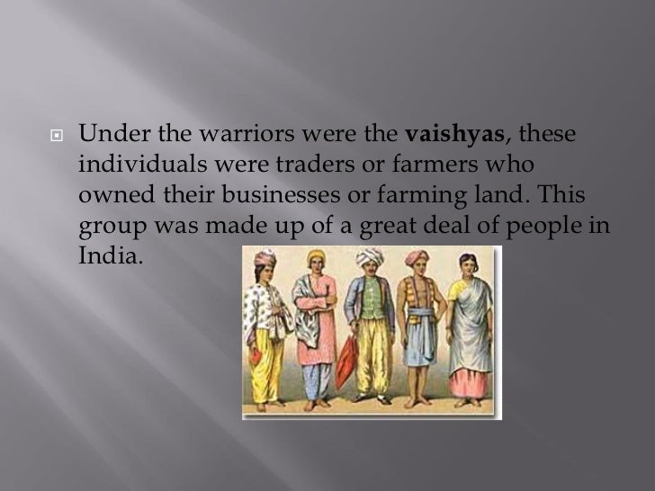 The Caste System Of Ancient India