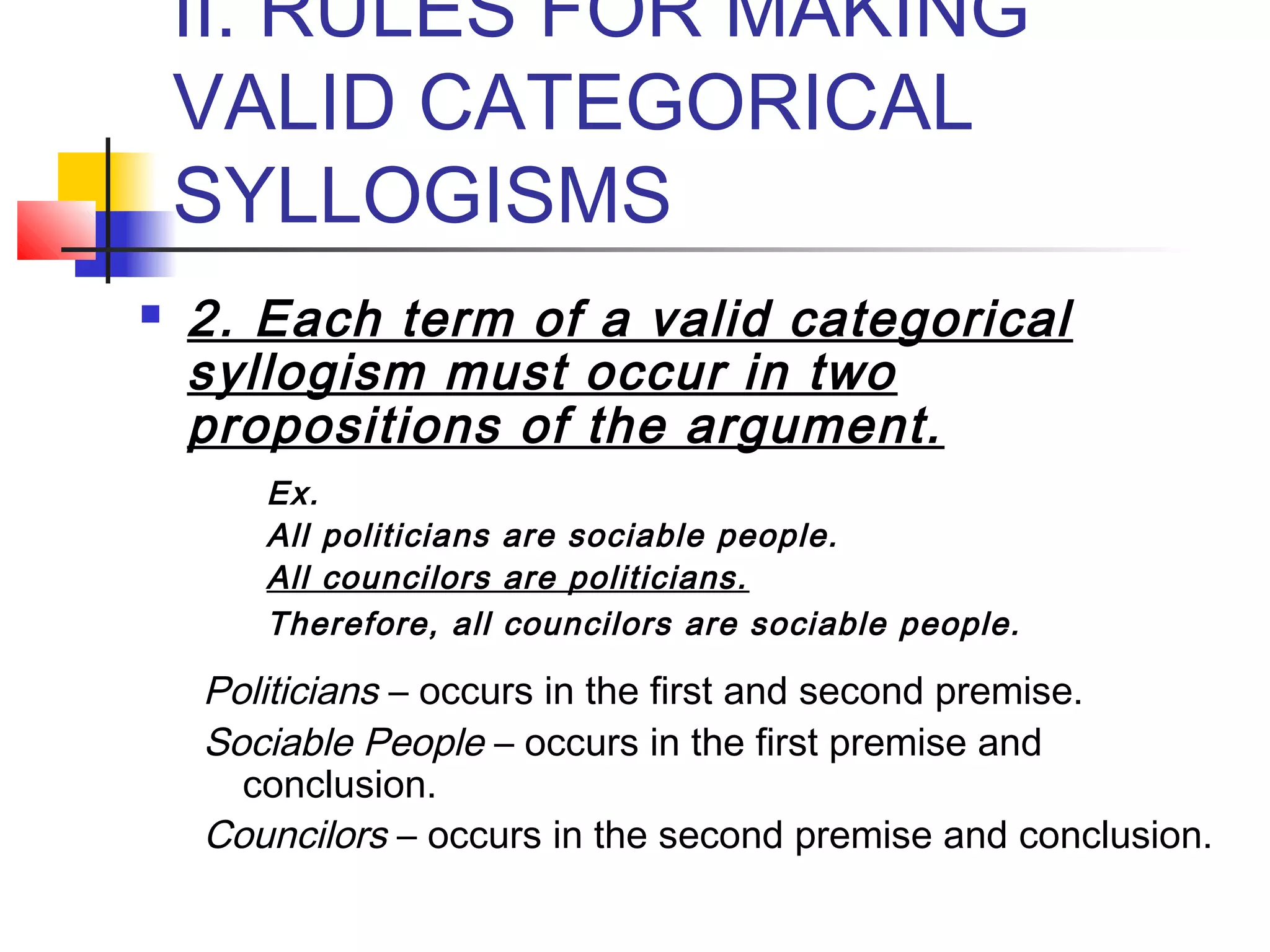 The categorical-syllogism | PPT
