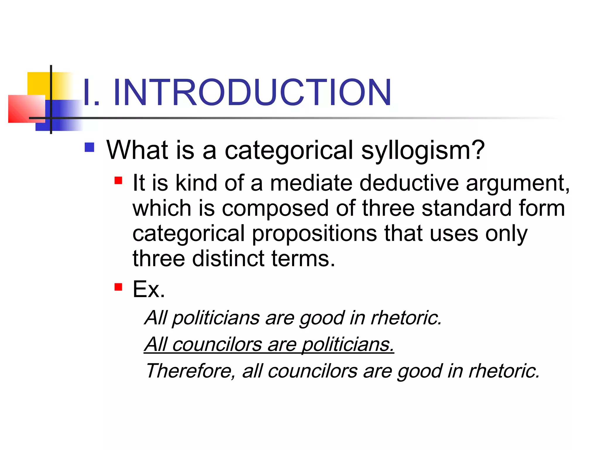 The categorical-syllogism | PPT