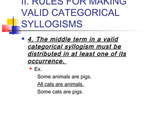 The categorical-syllogism | PPT