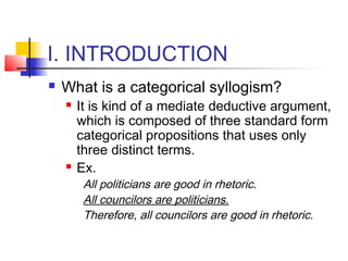 The categorical-syllogism | PPT