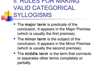 The categorical-syllogism | PPT