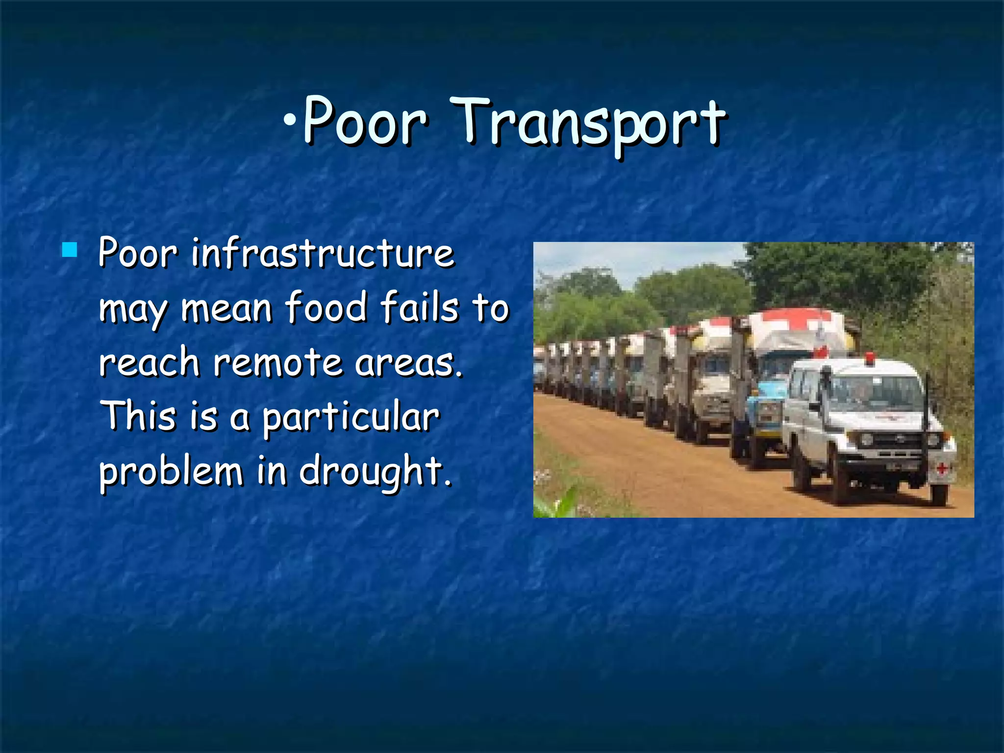 The Causes Of Poor Food Supply | PPT