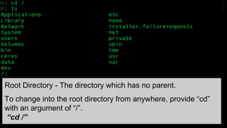 cd - The Change Directory Command | PPTX