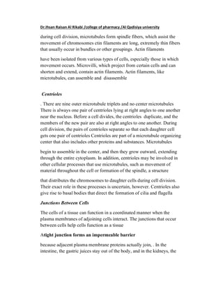 The Cell Structure & Function | PDF | Biological Sciences | Science