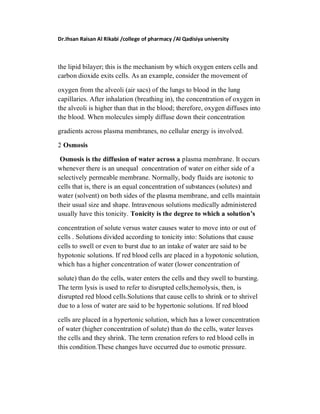 The Cell Structure & Function | PDF | Biological Sciences | Science