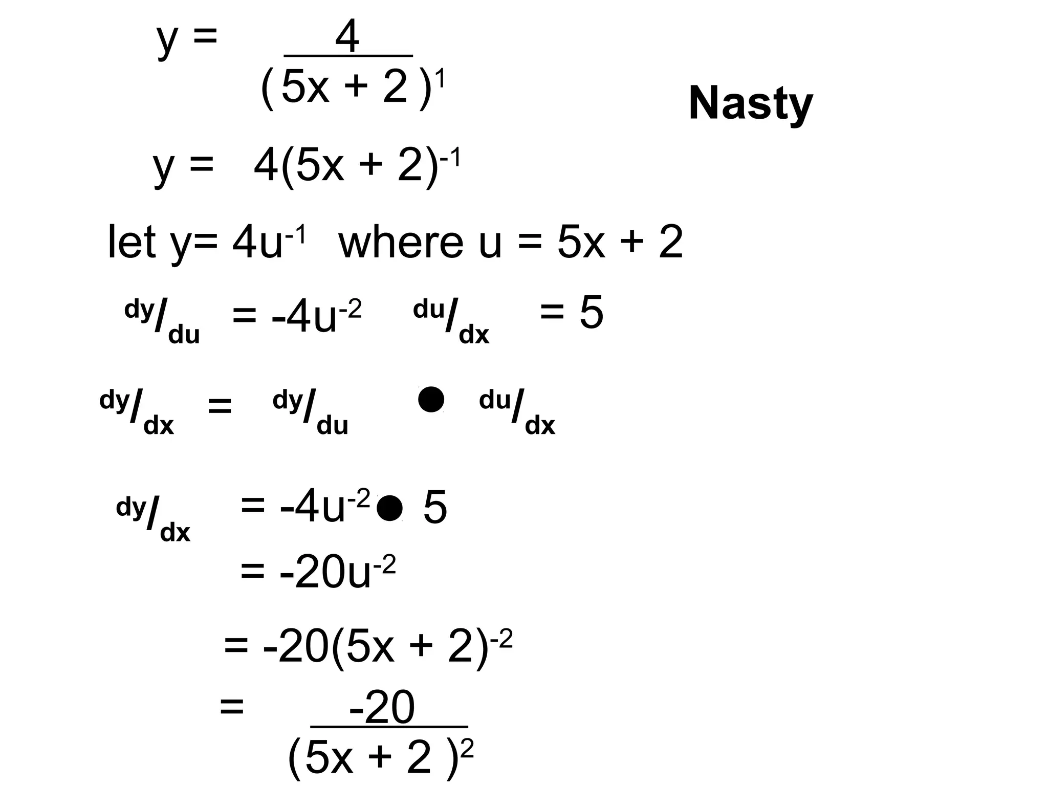 The chain rule | PPT