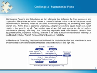 The challenges facing in pharmaceutical maintenance | PPT
