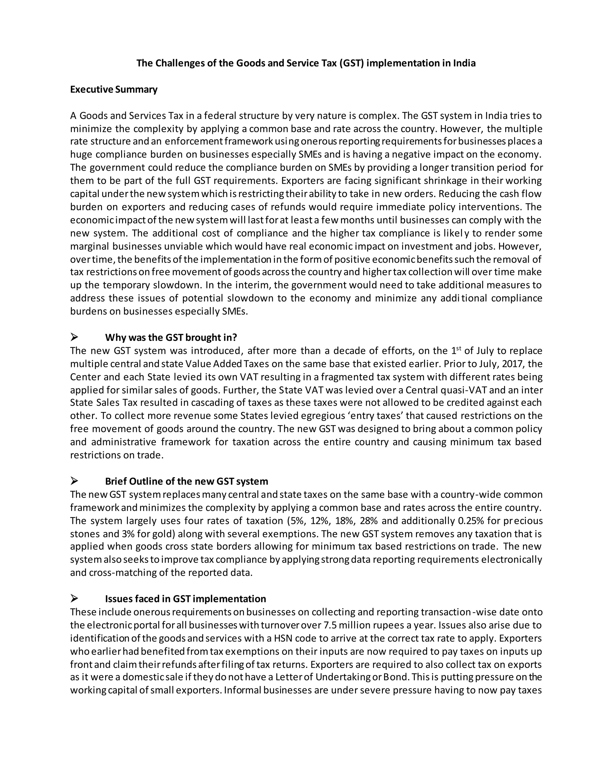 The challenges-of-the-goods-and-service-tax-gst-implementation-in-india ...