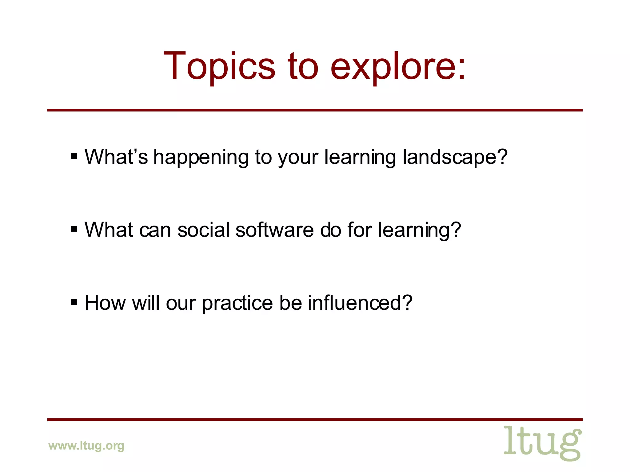 The Changing Learning Landscape | PPT